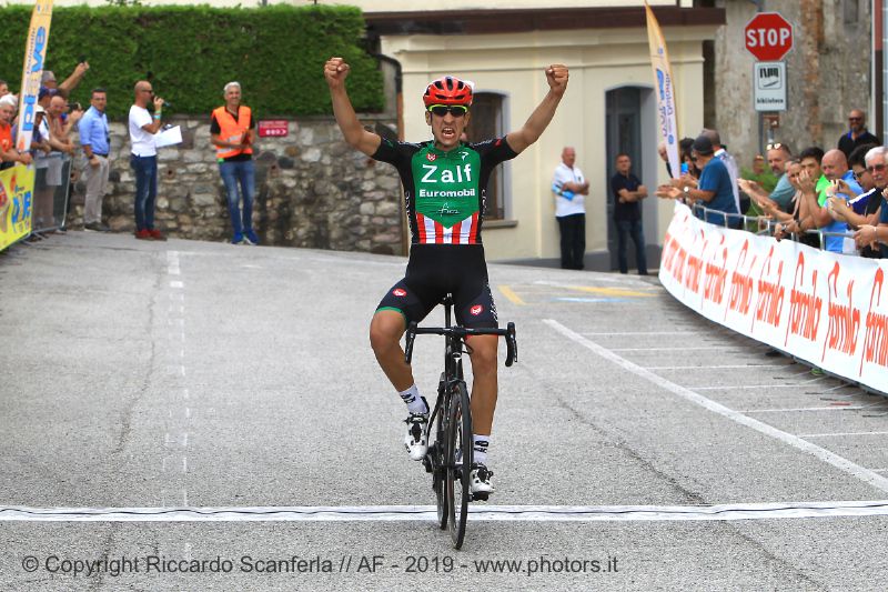 Giro del Piave, festa Zalf con Matteo Zurlo al primo successo