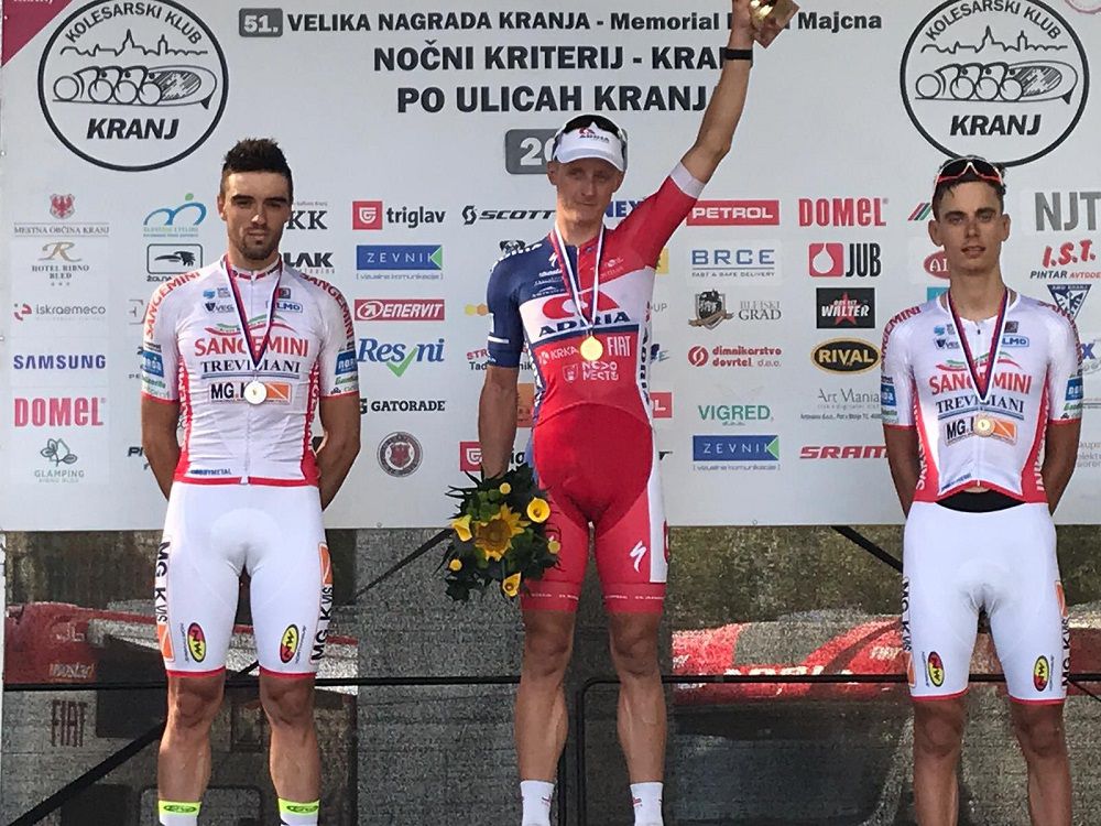 GP Kranj, allo sprint Marko Kump regola Totò, Cecchini e Salvador