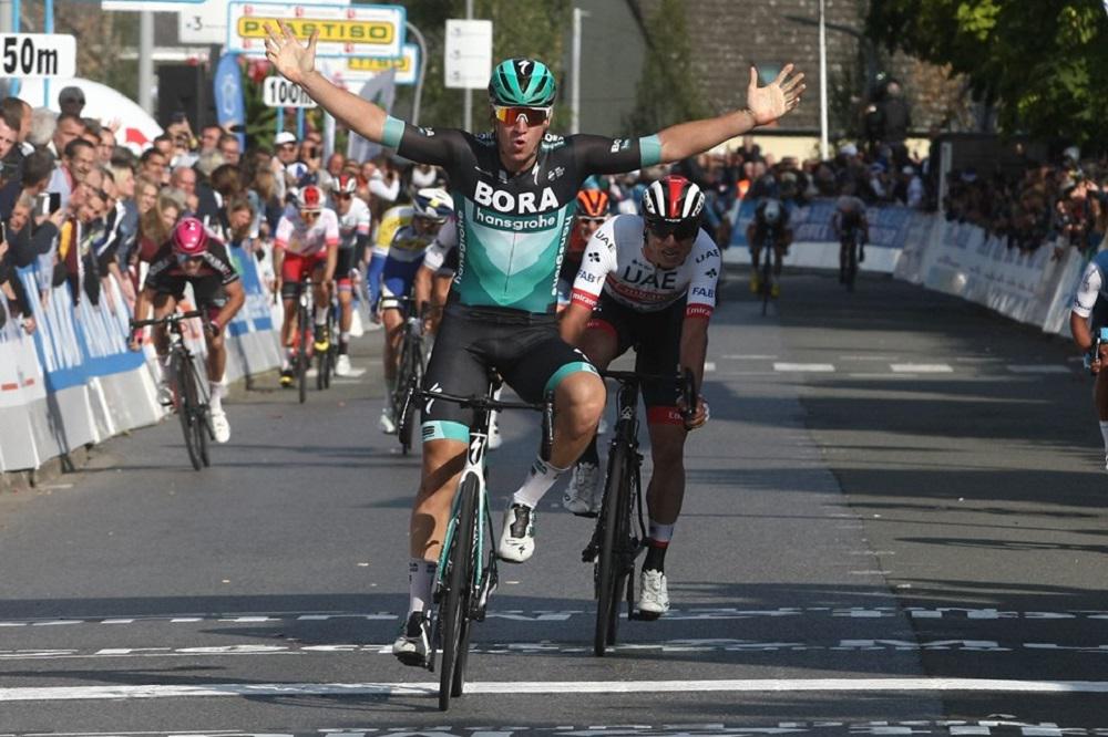 GP de Fourmies, Pascal Ackermann conferma il titolo. Nei 10 Imerio Cima