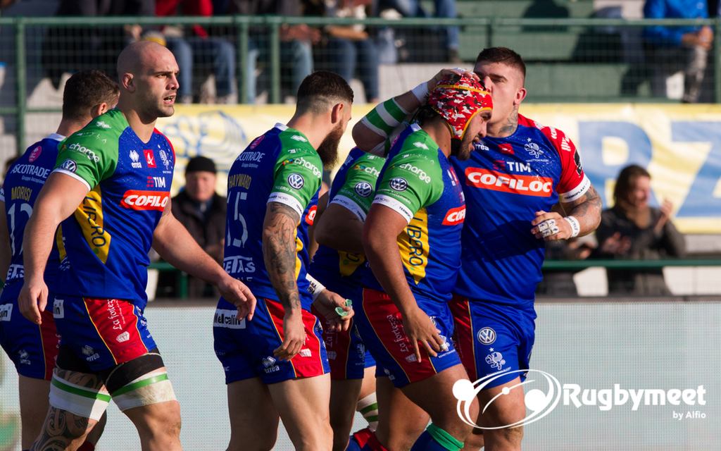 Benetton Rugby: rientrano Hame Faiva, Nacho Brex e Thomas Gallo