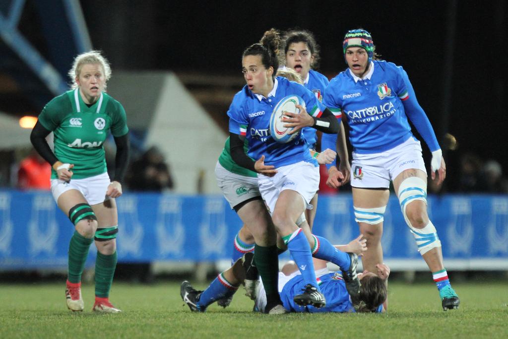 Le voci delle Azzurre Manuela Furlan, Giada Franco e Sara Barattin dopo la vittoria sull’Irlanda